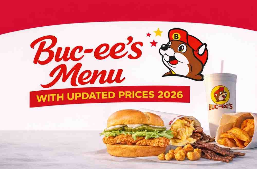 Buc-ee's menu with prices June 2026